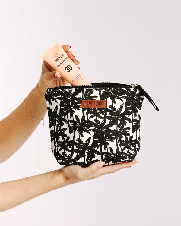 Palm Zipper Pouch – Sand Cloud