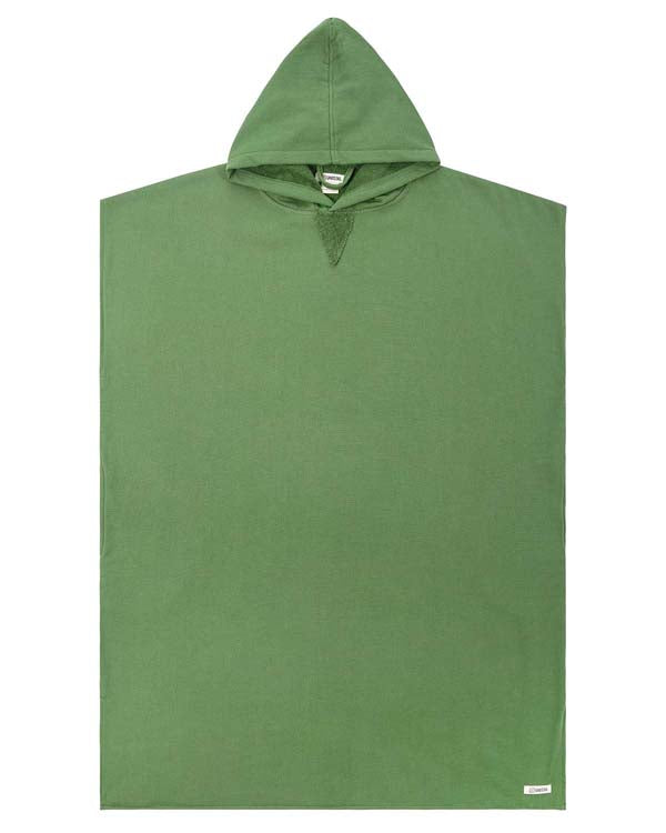 Terra Hooded Poncho- Green – Sand Cloud