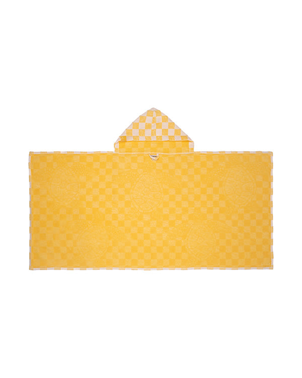 Checker Turtle Hooded Kids Bath Towel – Sand Cloud